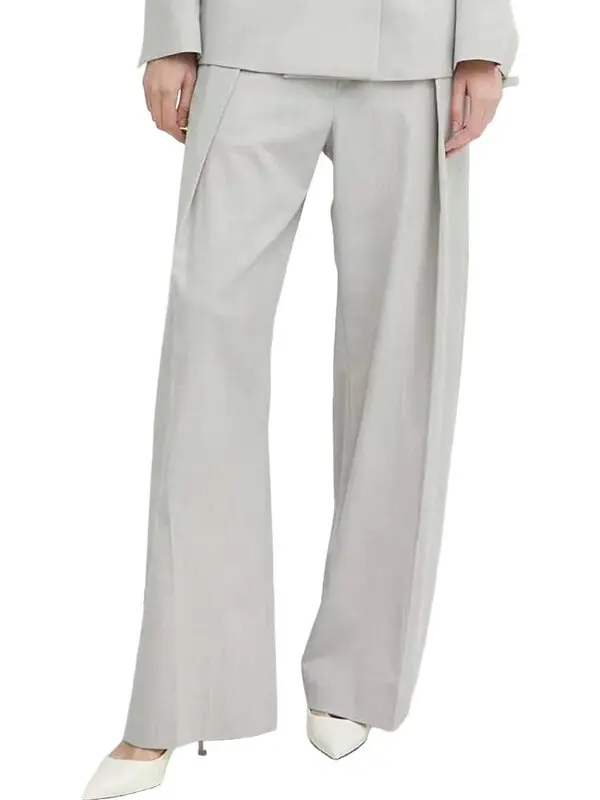 Day Birger Et Mikkelsen Pleated Tailored Trousers - Grey