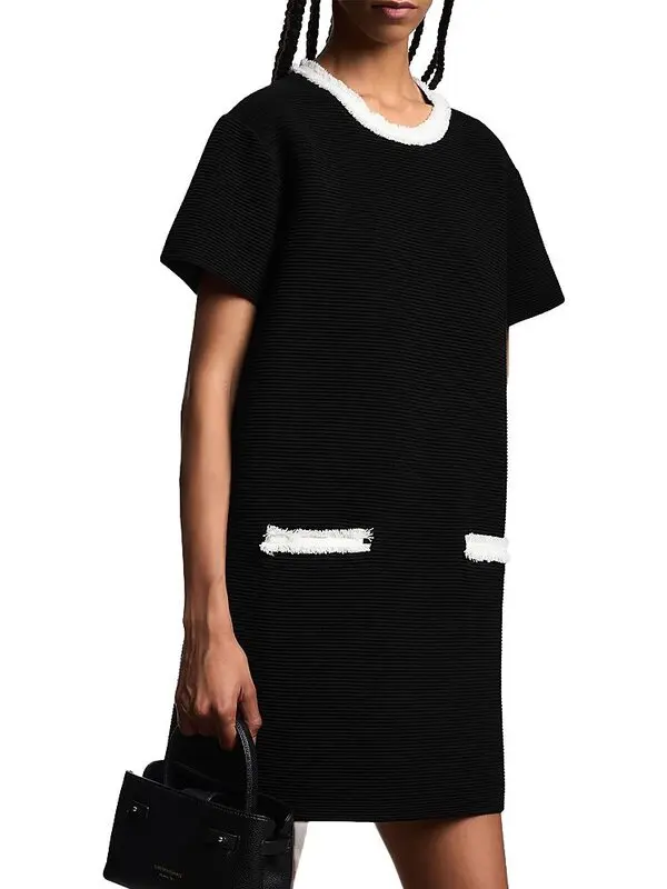 Emporio Armani Ottoman Stitch Knit Dress - Multi
