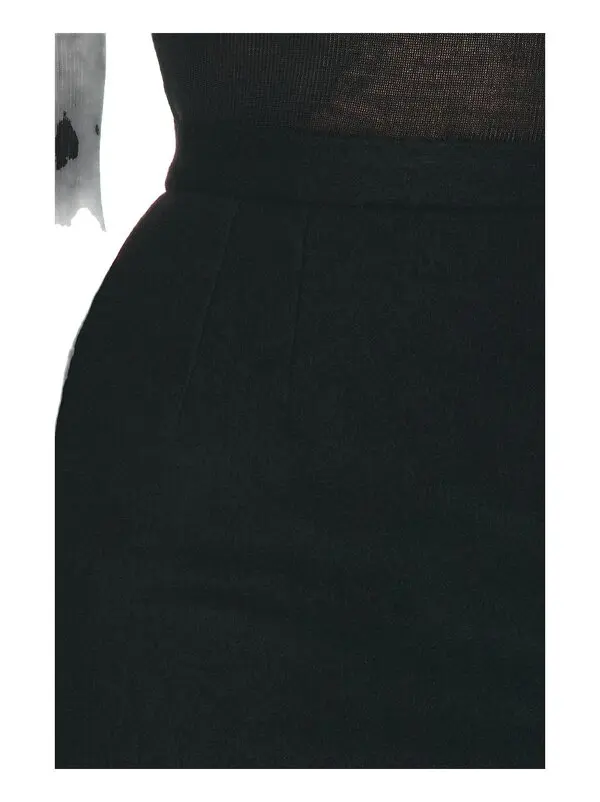 Dolce & Gabbana High-waisted Pencil Skirt - Black