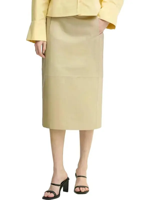 Day Birger Et Mikkelsen Panelled Midi Skirt - Neutrals
