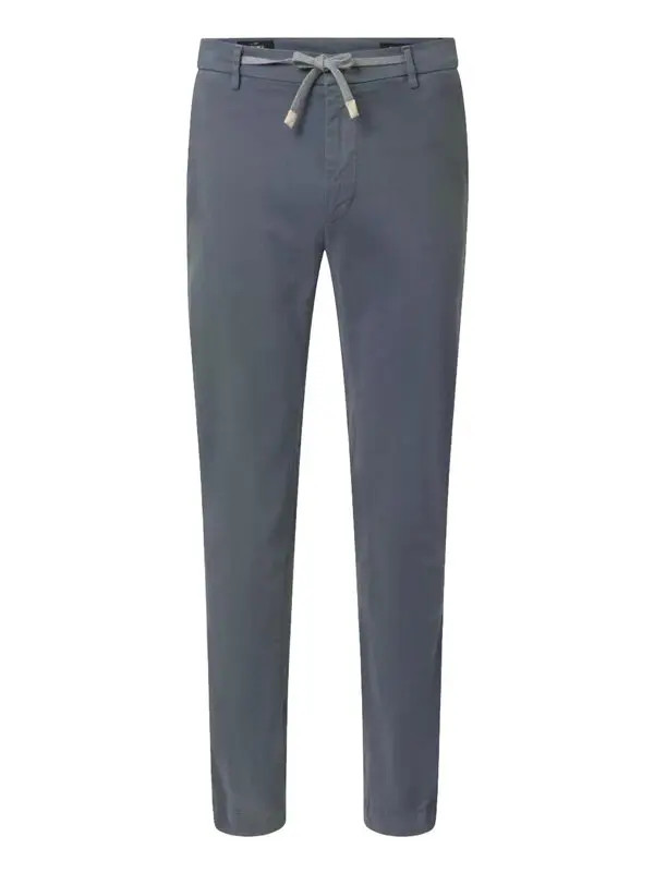 MASON'S Drawstring-waist Trousers - Blue