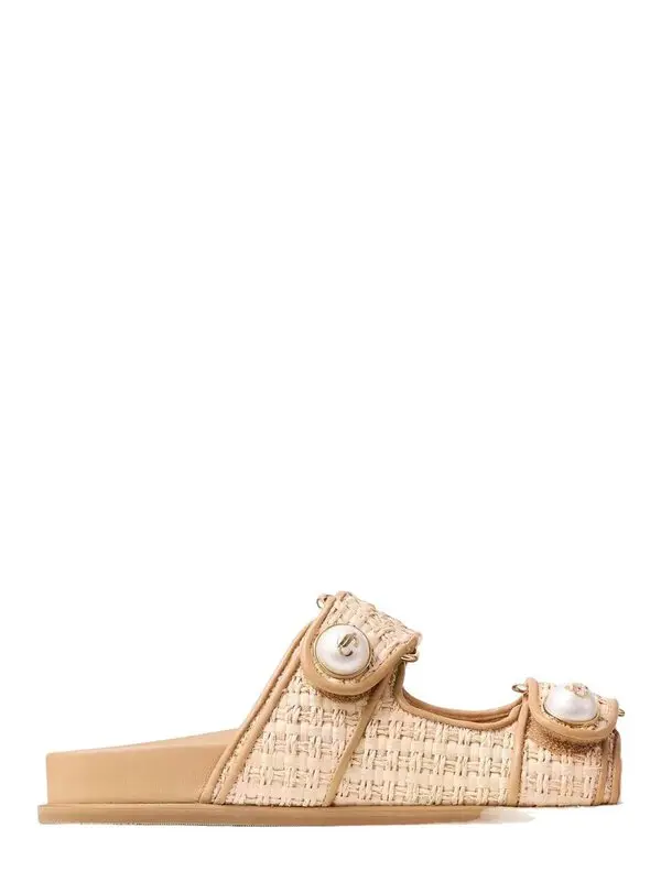 JIMMY CHOO Fayence Sandals - Neutrals