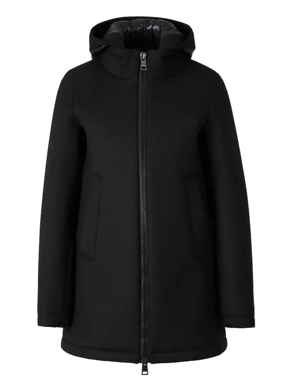 Herno Long Coat - Black