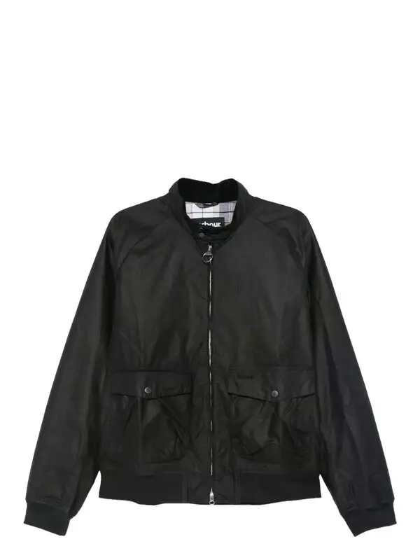 Barbour Zip-up Bomber Jacket - Blue