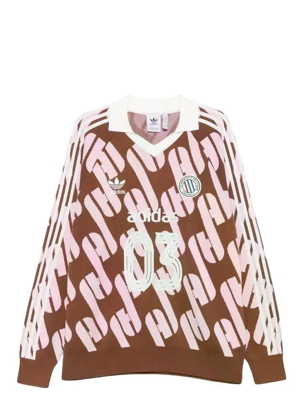 Adidas Adicolor Blokecore Jumper - Brown