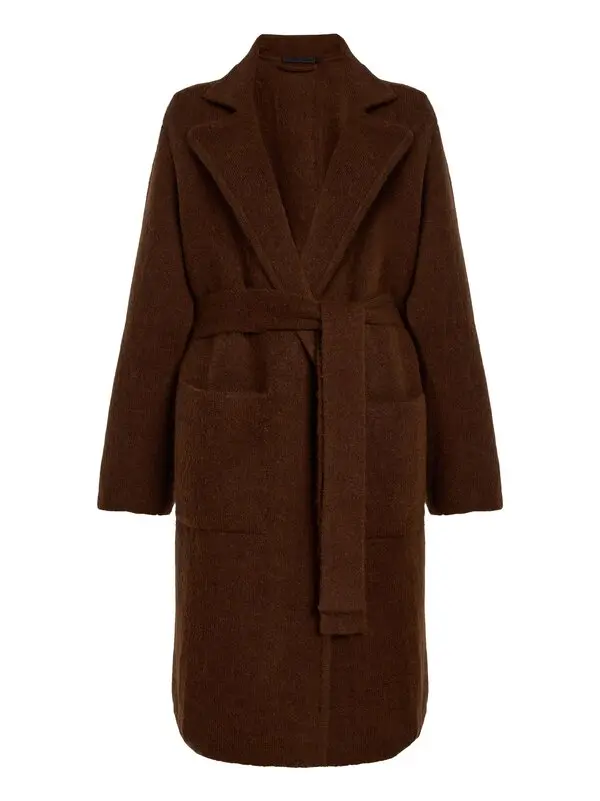 Jenni Kayne Jessica Alpaca-blend Sweater Coat - Brown