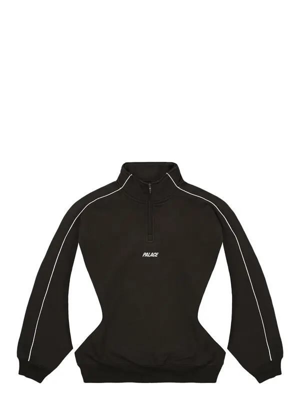 PALACE Inseto Quarter Zip - Black