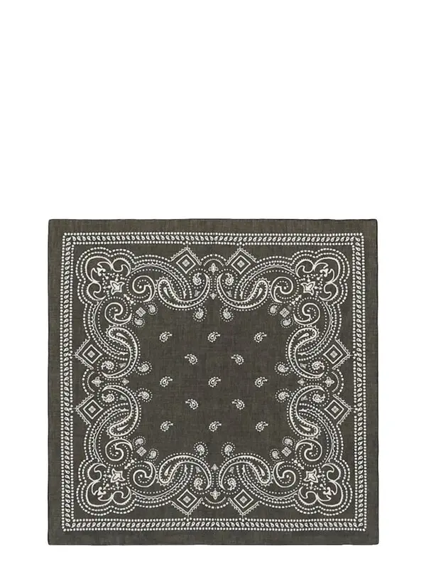 Givenchy Cotton Printed Bandana - Black White
