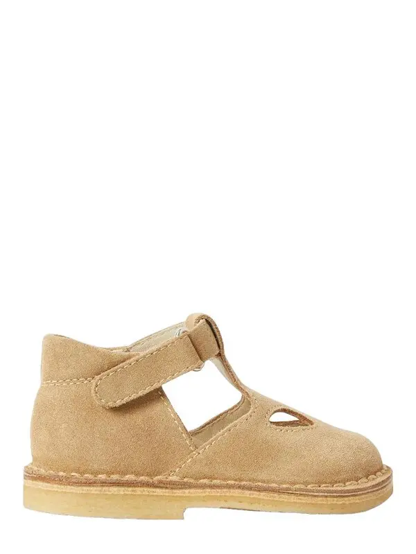 IL GUFO High Sandal With Eyelets In Nubuck - Beige