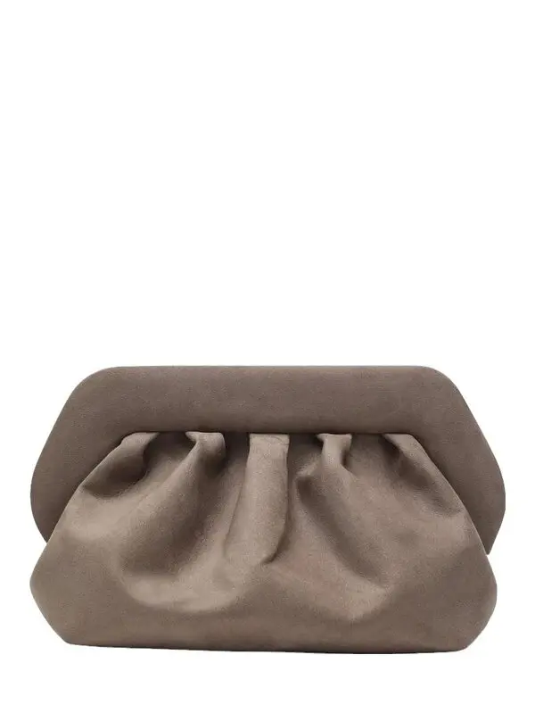 THEMOIRE Medium Bios Clutch - Grey