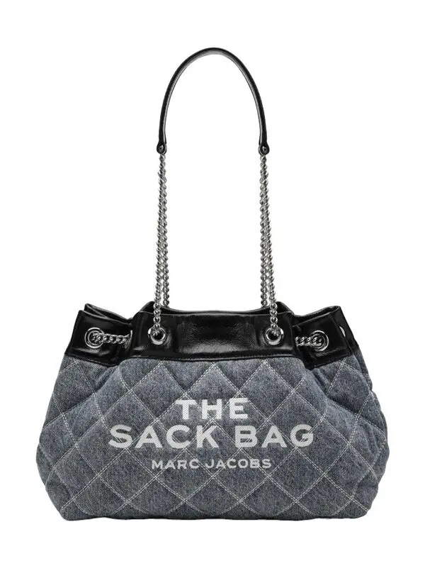 Marc Jacobs Quilted Denim Shoulder Bag - Blue