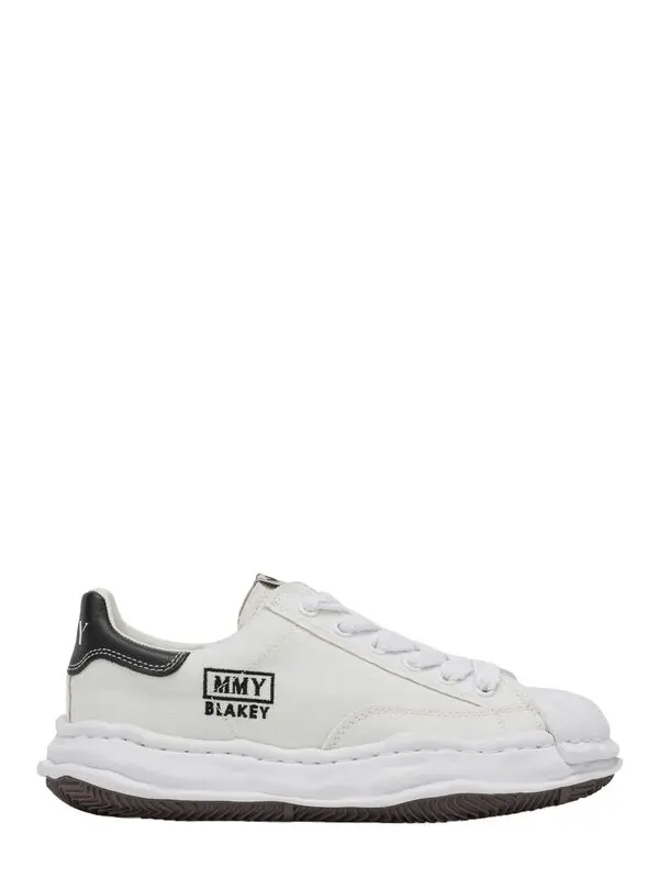 Mihara Yasuhiro Canvas Blakey Low-top Sneakers - White