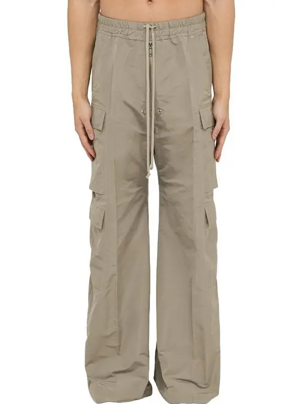 Rick Owens Wide Cargobelas Trousers - Beige