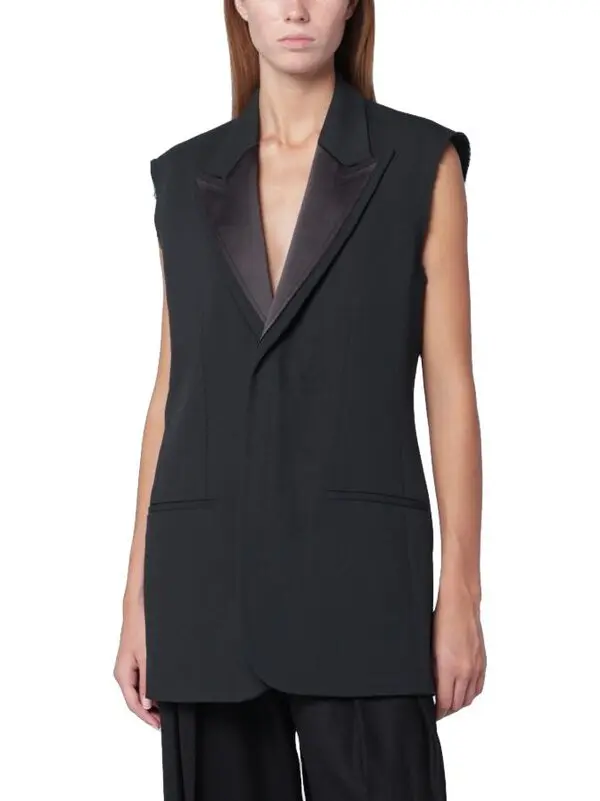 Ami Wool Vest - Grey