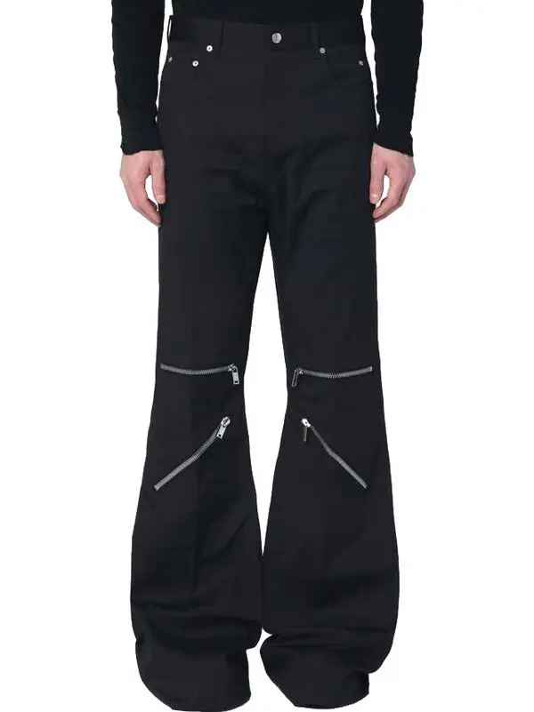 Rick Owens Bolan Cargo Jeans - Black