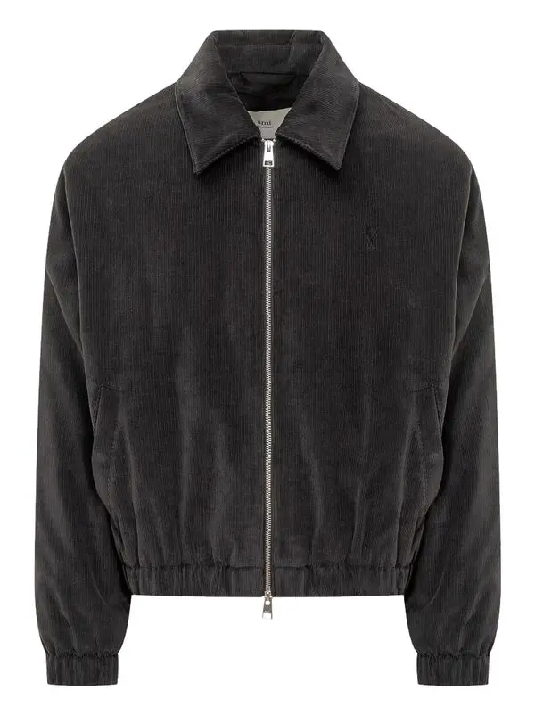 Ami Corduroy Jacket - Blue