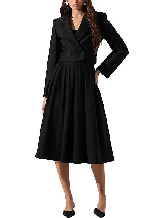 Astr The Label Leotie Blazer - Black