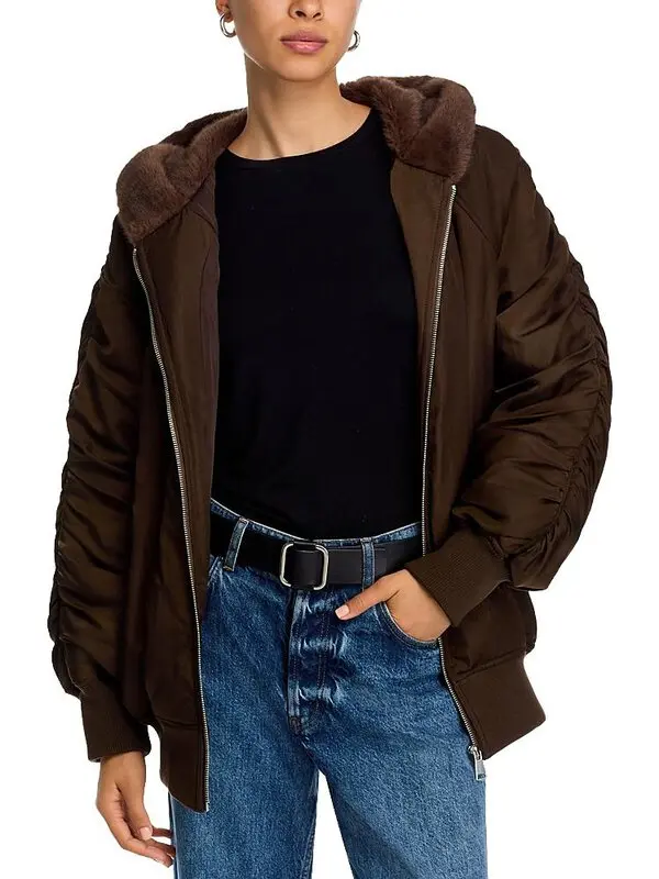 Steve Madden Dionne Coat - Dark Espresso