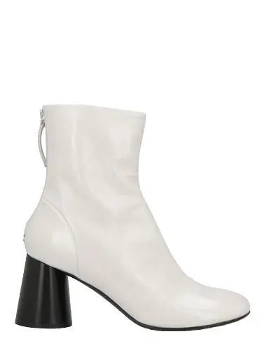 HALMANERA Ankle Boots In Leather - Blue