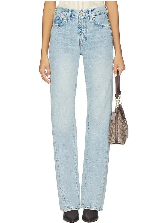 7 For All Mankind Twisted Inseam Tess Trouser Jeans - September