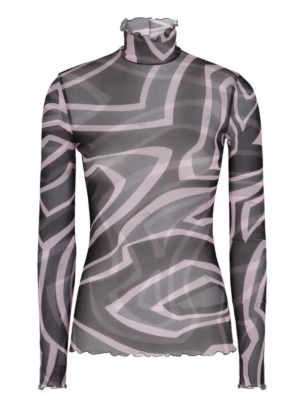Emilio Pucci Tulle Top - Multicolor
