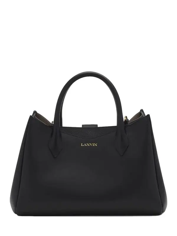LANVIN Printed Tote Bag - Black