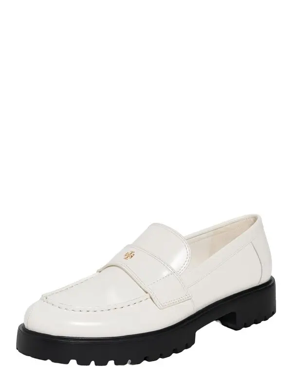 Tory Burch Classic Lug Loafers - Dove White