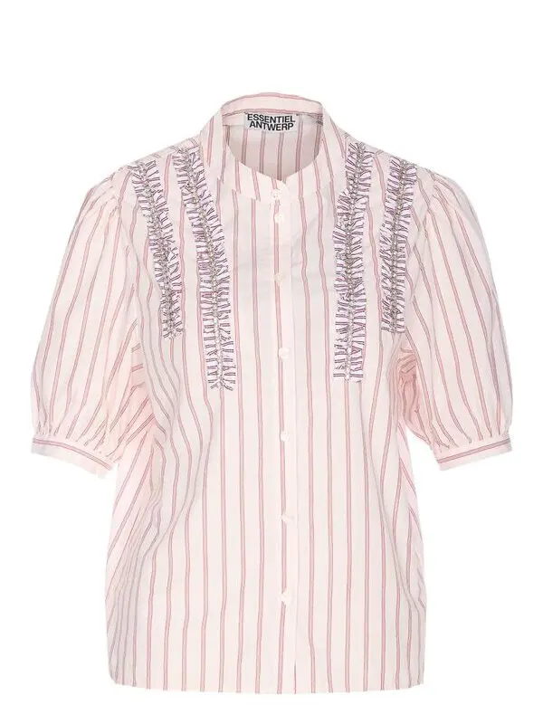 Essentiel Antwerp Ifrill Rhinestone T-shirt - White