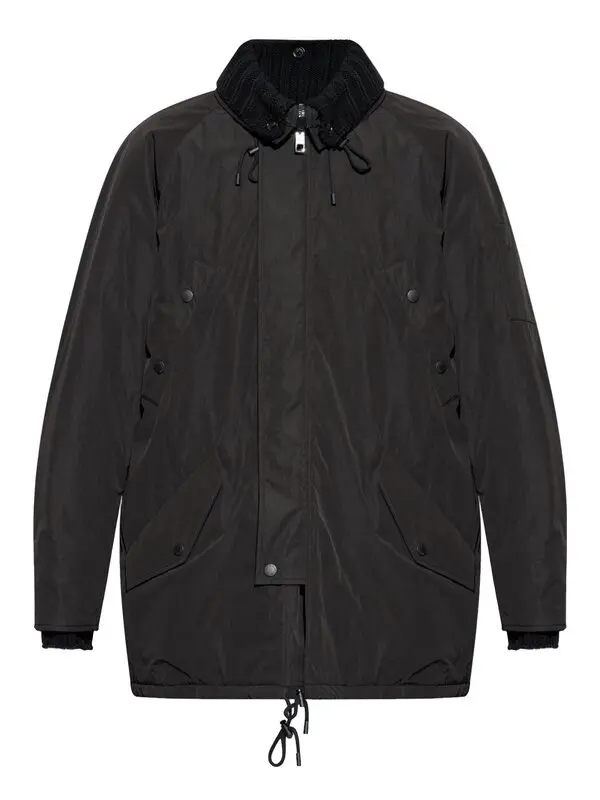 Dolce & Gabbana Insulated Hooded Parka - Black