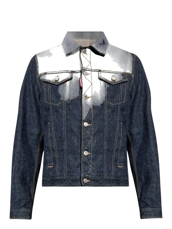 Dsquared2 Denim Jacket - Navy Blue