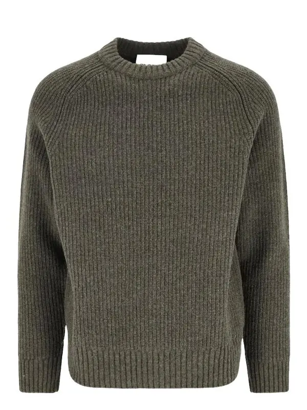 Closed Wool Sweater - Green