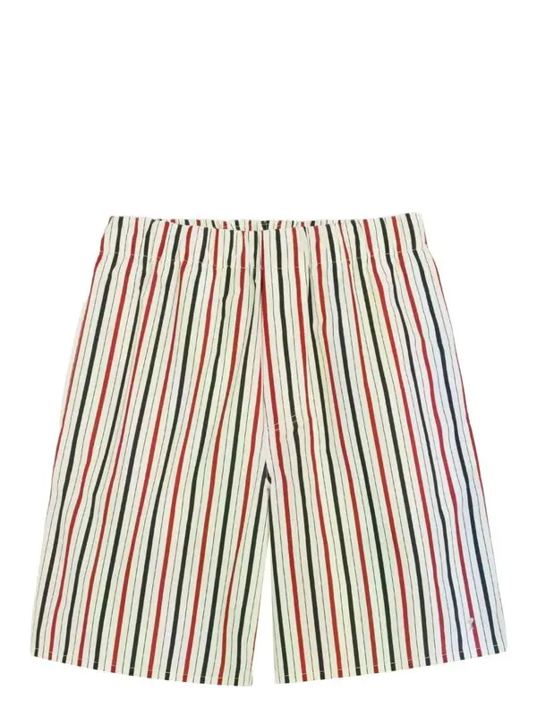 Ami La Plage Printed Mini Shorts - Neutrals