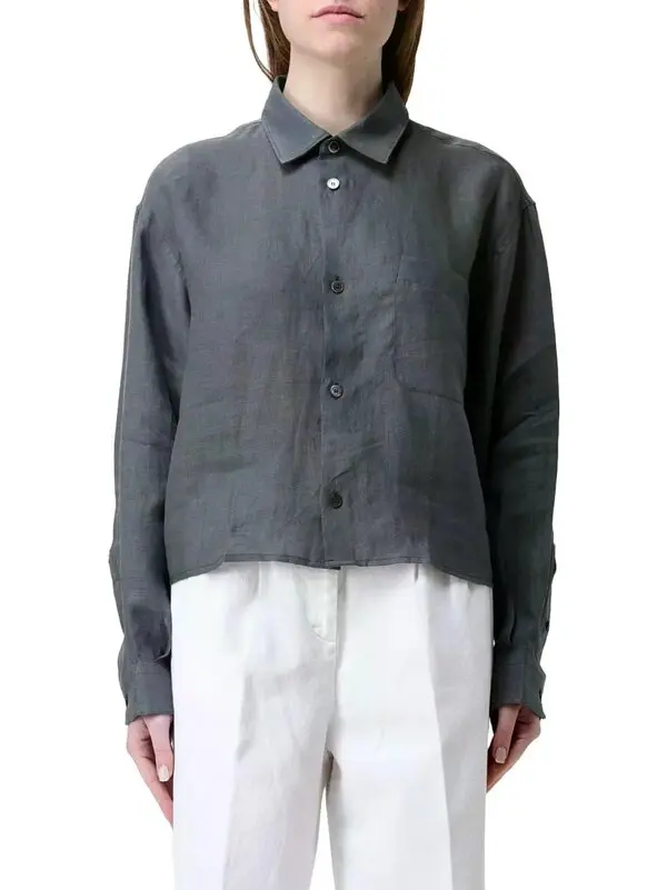 A.p.c. Sophie Pocket Shirt - Grey