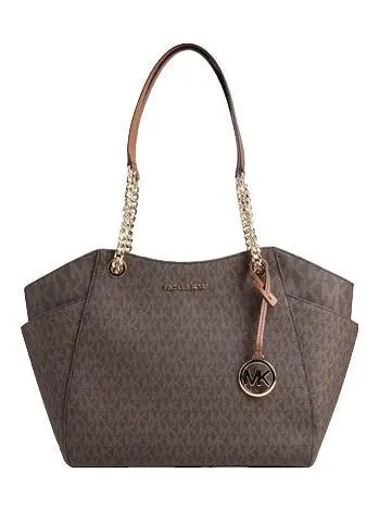 Michael Kors Logo-print Tote Bag - Brown