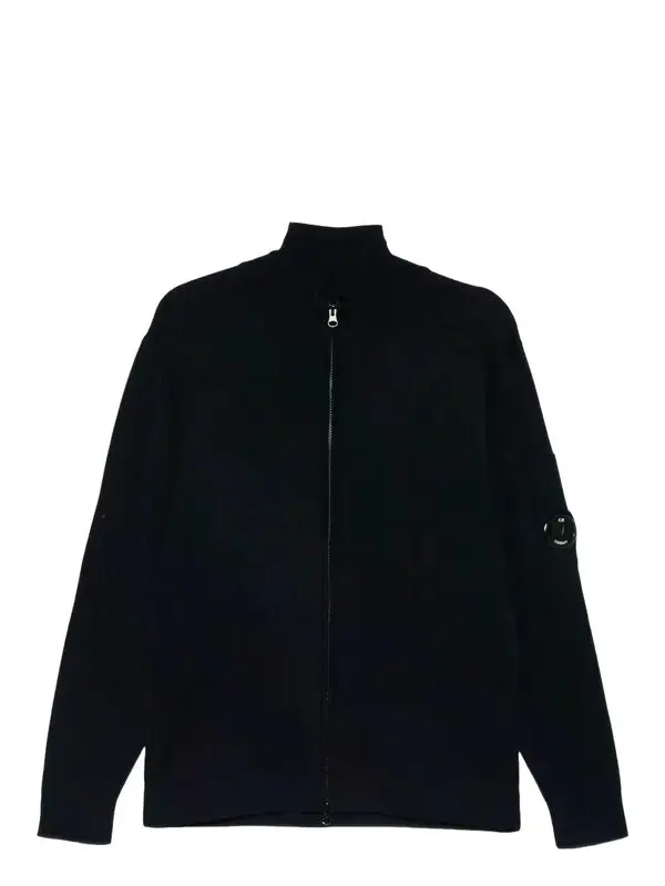 C.P. COMPANY Logo-patch Sweater - Black