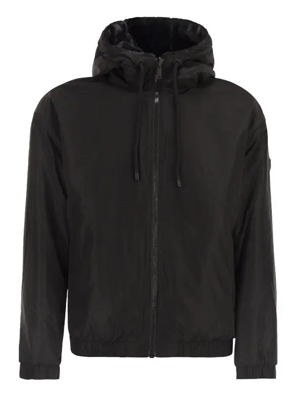 Moose Knuckles Borden Reversible Bunny Jacket - Black
