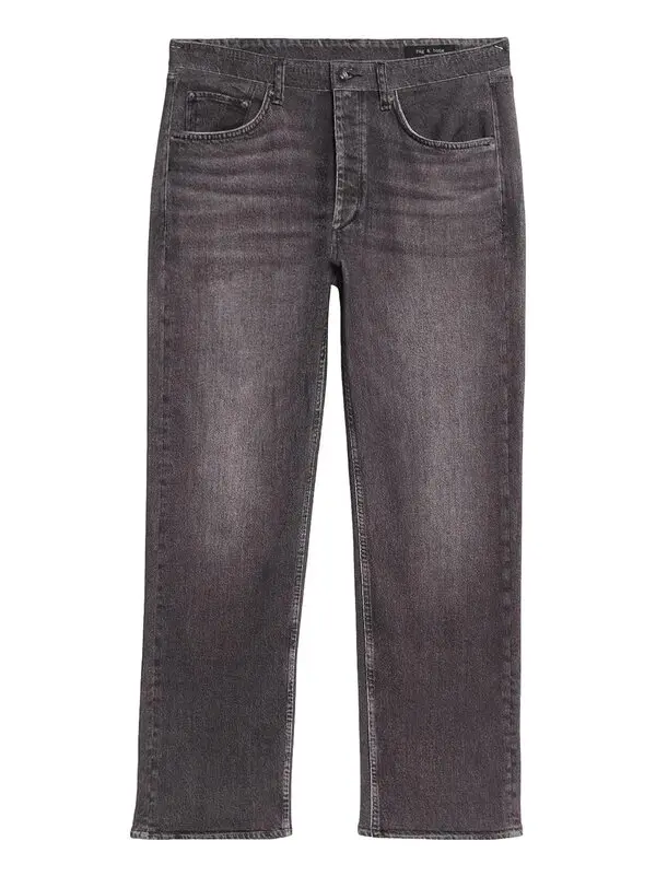 Rag & Bone Fit 4 Miramar Denim Effect Pants - Fdblk