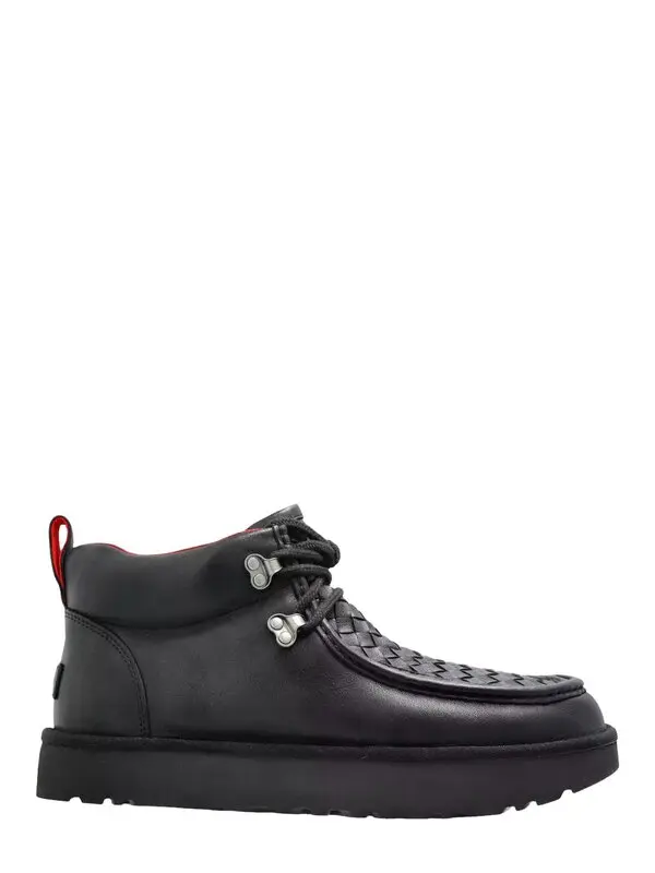 UGG Woven Lace-up Sneakers - Black