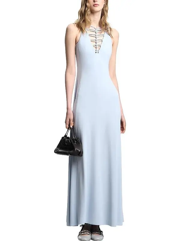 Emporio Armani Jersey Maxi Dress - Solid Medium