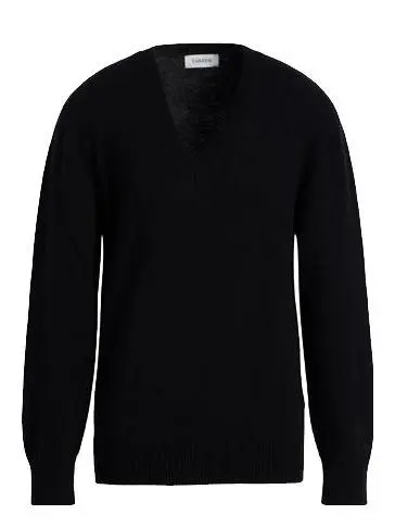 LANEUS Sweater Merino Wool Cashmere - Black