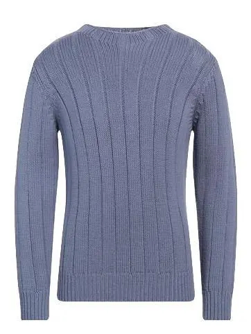 FILIPPO DE LAURENTIIS Light Merino Wool Sweater - Blue
