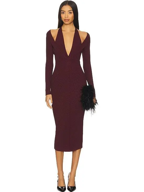 Retrofete Odelia Dress - Metallic Port