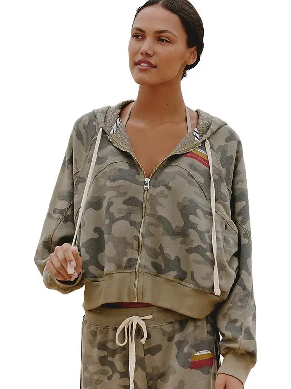 Sundry Horizon Hooded Sweatshirt - Fern