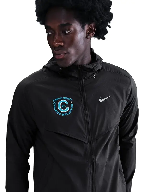 Nike Impossibly Light Hooded Running Jacket - Black