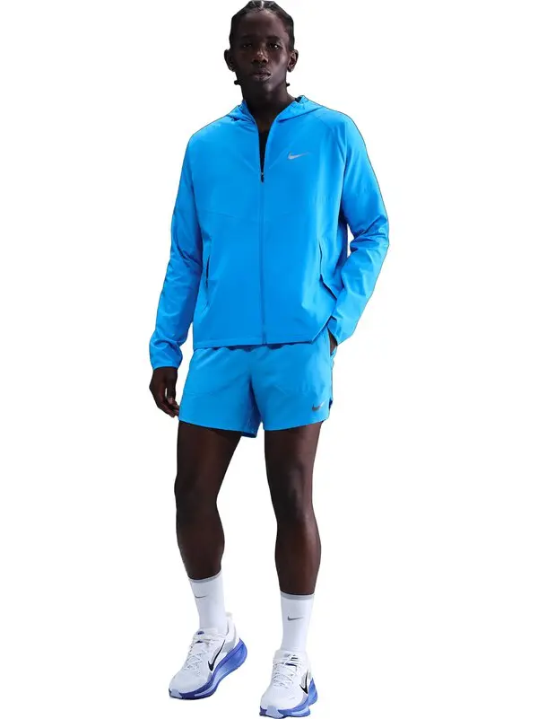 Nike Stride Dri-fit 5" Brief-lined Running Shorts - Blue