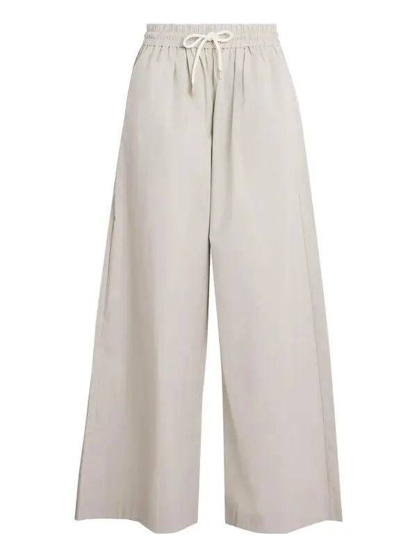 ST. AGNI Everyday Drawstring Sweatpants - Silver
