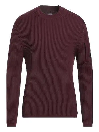 C.P. COMPANY C. P. Company Ribbed-knit Sweater - Red