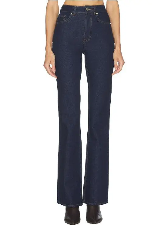 ALIGNE Straight Flare Jeans - Indigo