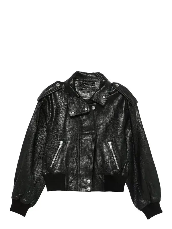 STAND STUDIO Leather Jacket - Black