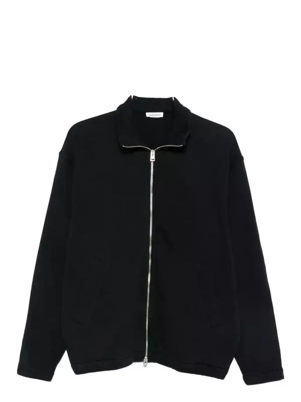 Norse Projects Organic Cotton Bomber Jacket - Blue